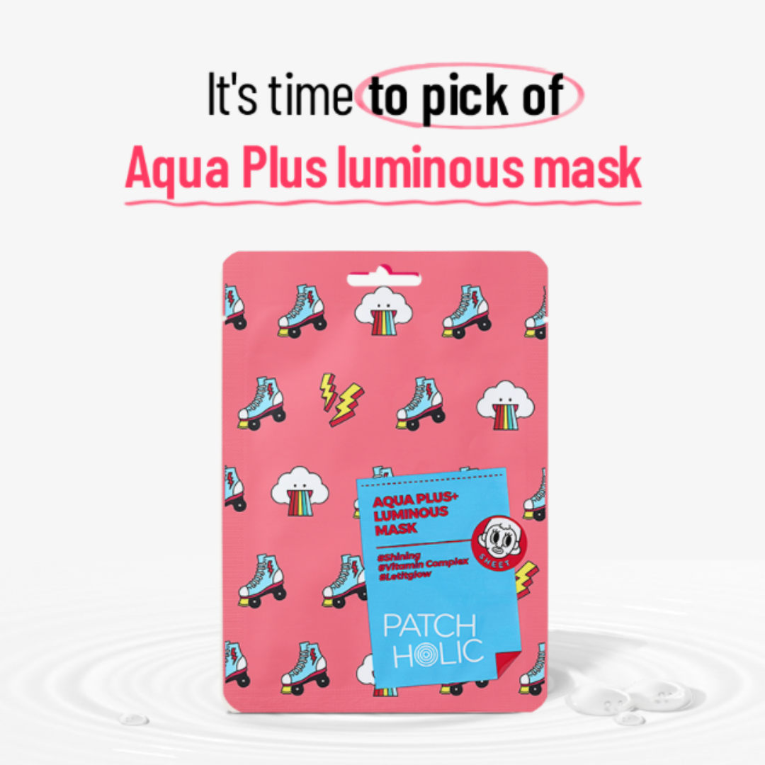 Mascarilla Aqua Plus Luminous de Patch Holic – Amie World