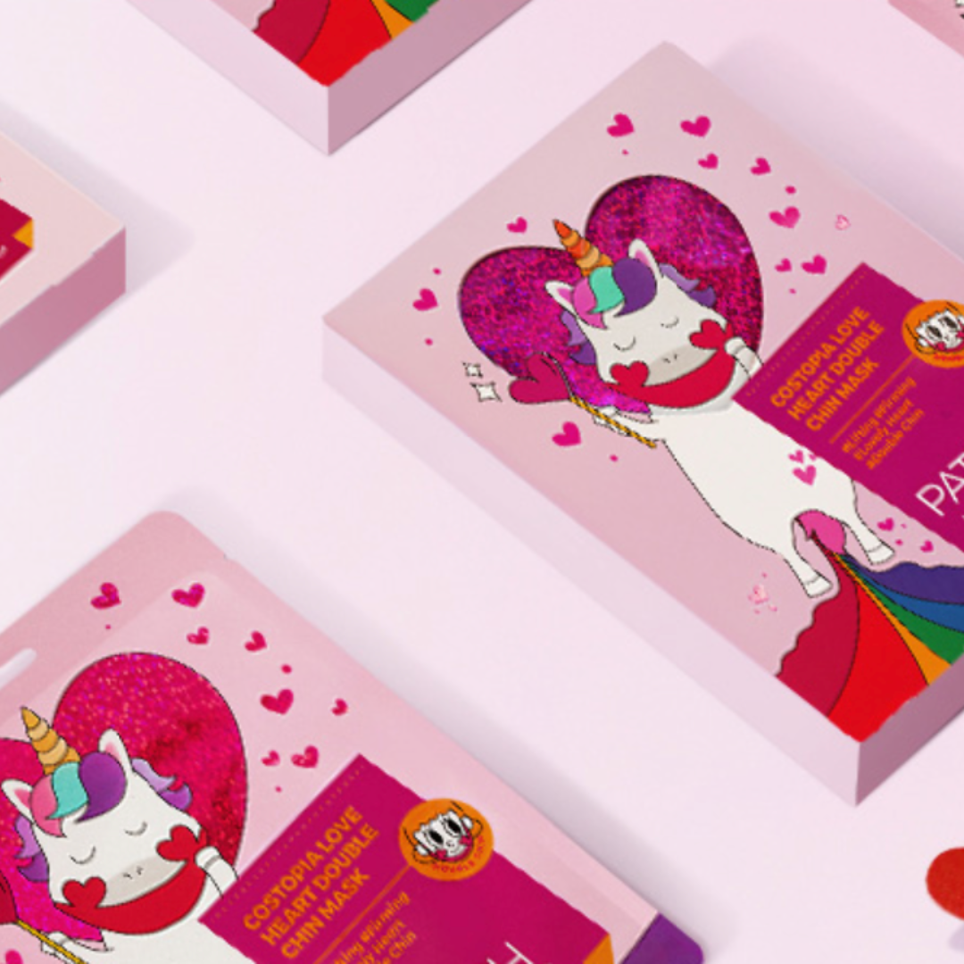 Mascarilla para mentón Costopia Love Heart de Patch Holic – Amie World